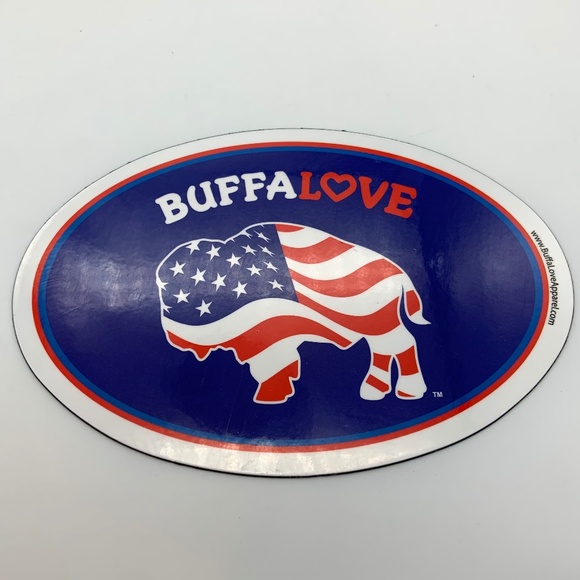 BuffaLove | Accents | Buffalove Buffalo New York American Flag Buffalo ...